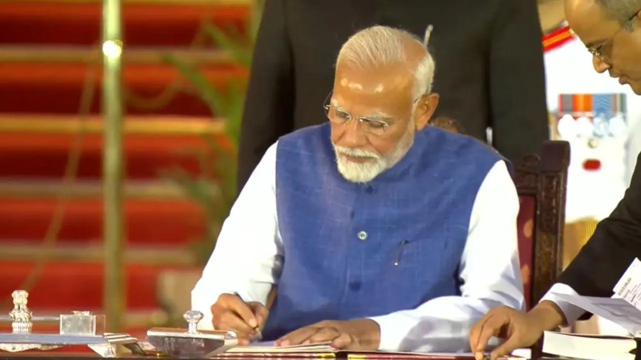 Narendra Modi third term swearing-in ceremony 2024